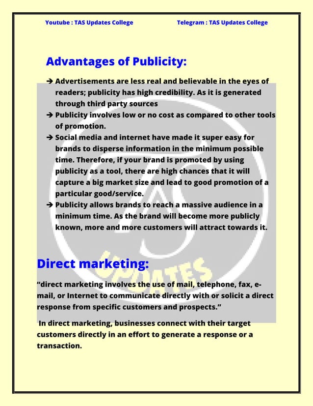 Principles Of Marketing Unit 5 promotion Decision (1).pdf | Advertising ...