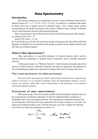 PRINCIPLES OF MASS SPECTROMETRY notes -1.pdf
