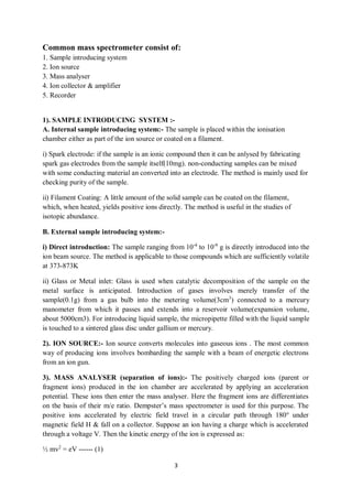 PRINCIPLES OF MASS SPECTROMETRY notes -1.pdf