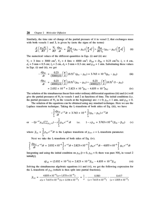 Principles of mass transfer and separation process bkd b k dutta | PDF