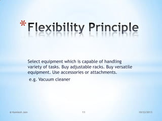 Principle’s of material handling | PPTX