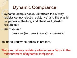 Principles of mechanical ventilation part 1 | PPTX