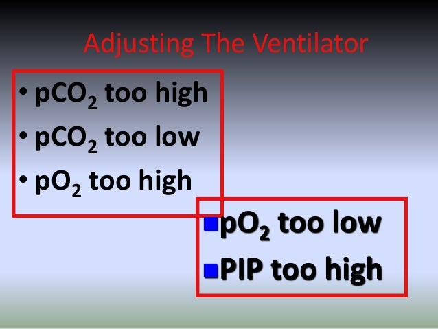 Principles of mechanical ventilation 2