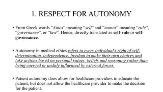 PRINCIPLES OF MEDICAL ETHICS.ghjjjjjopptx | PPTX