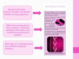 Principles of medical genetic | PPS