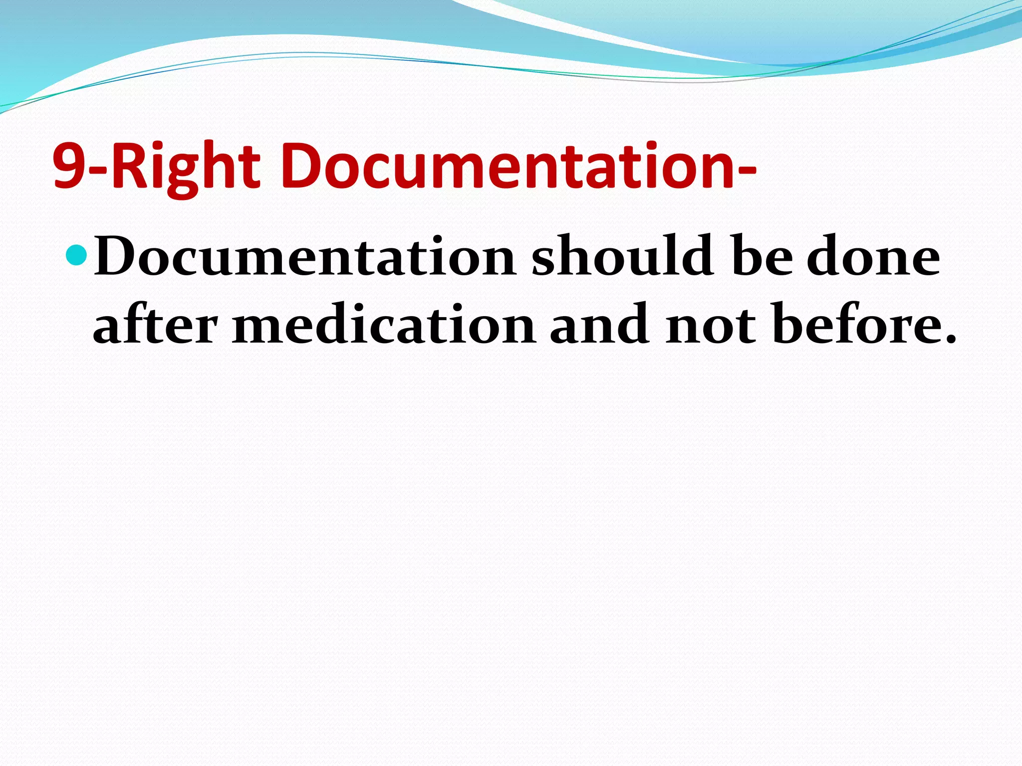 Principles of medication administration(nursing foundation) | PPTX