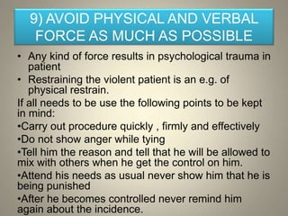 Principles of mental health nursing | PPT