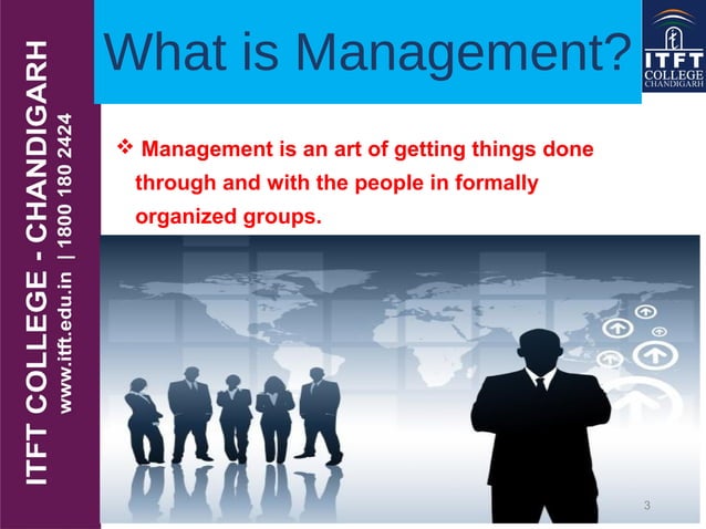 ITFT- Principles of Management | PPT