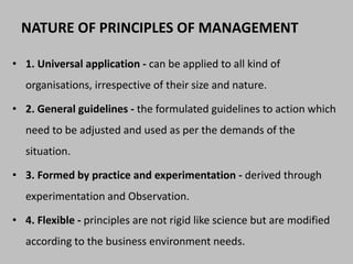 Principles of Management | PPTX | Business Administration | Business