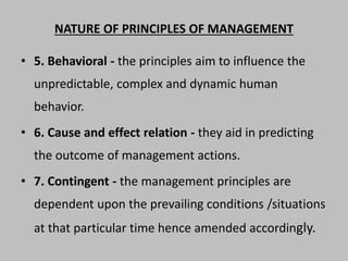 Principles of Management | PPTX | Business Administration | Business