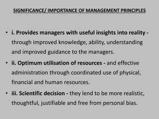 Principles of Management | PPTX | Business Administration | Business
