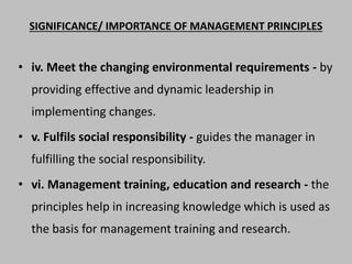 Principles of Management | PPTX | Business Administration | Business