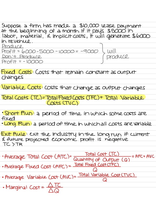 Principles of Microeconomics Notes | PDF