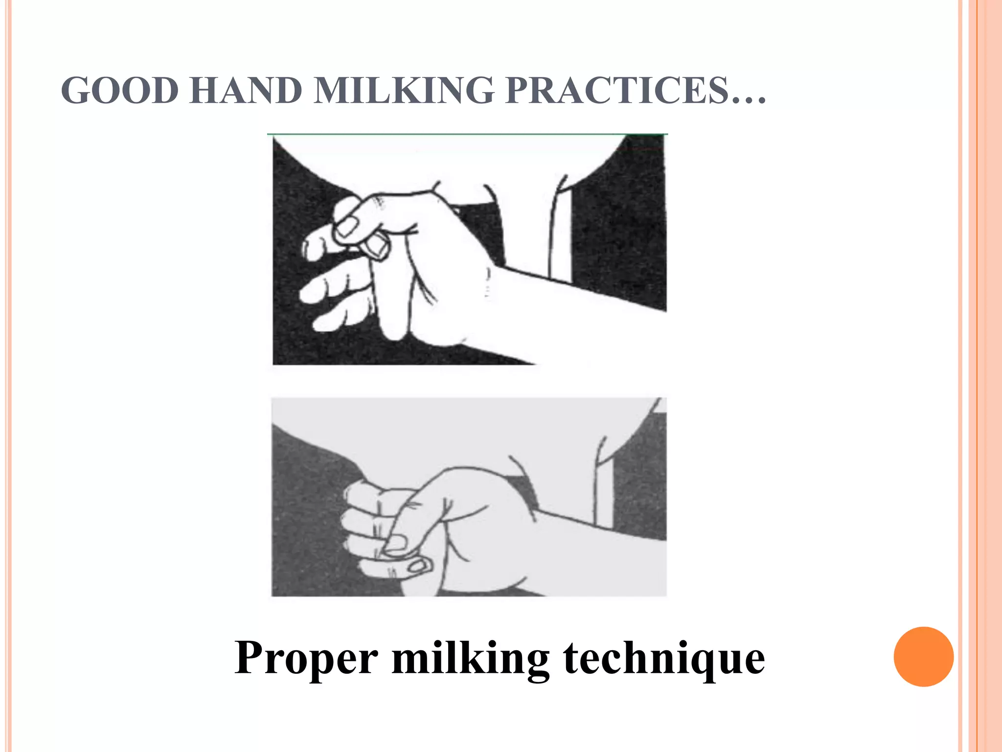 Principles of milking | PDF