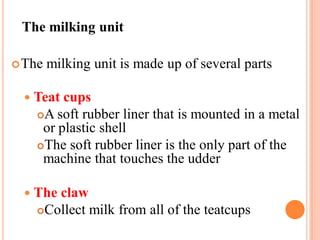 Principles of milking | PDF
