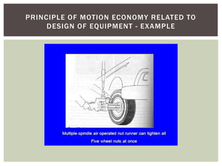 Principles of Motion Economy | PPTX