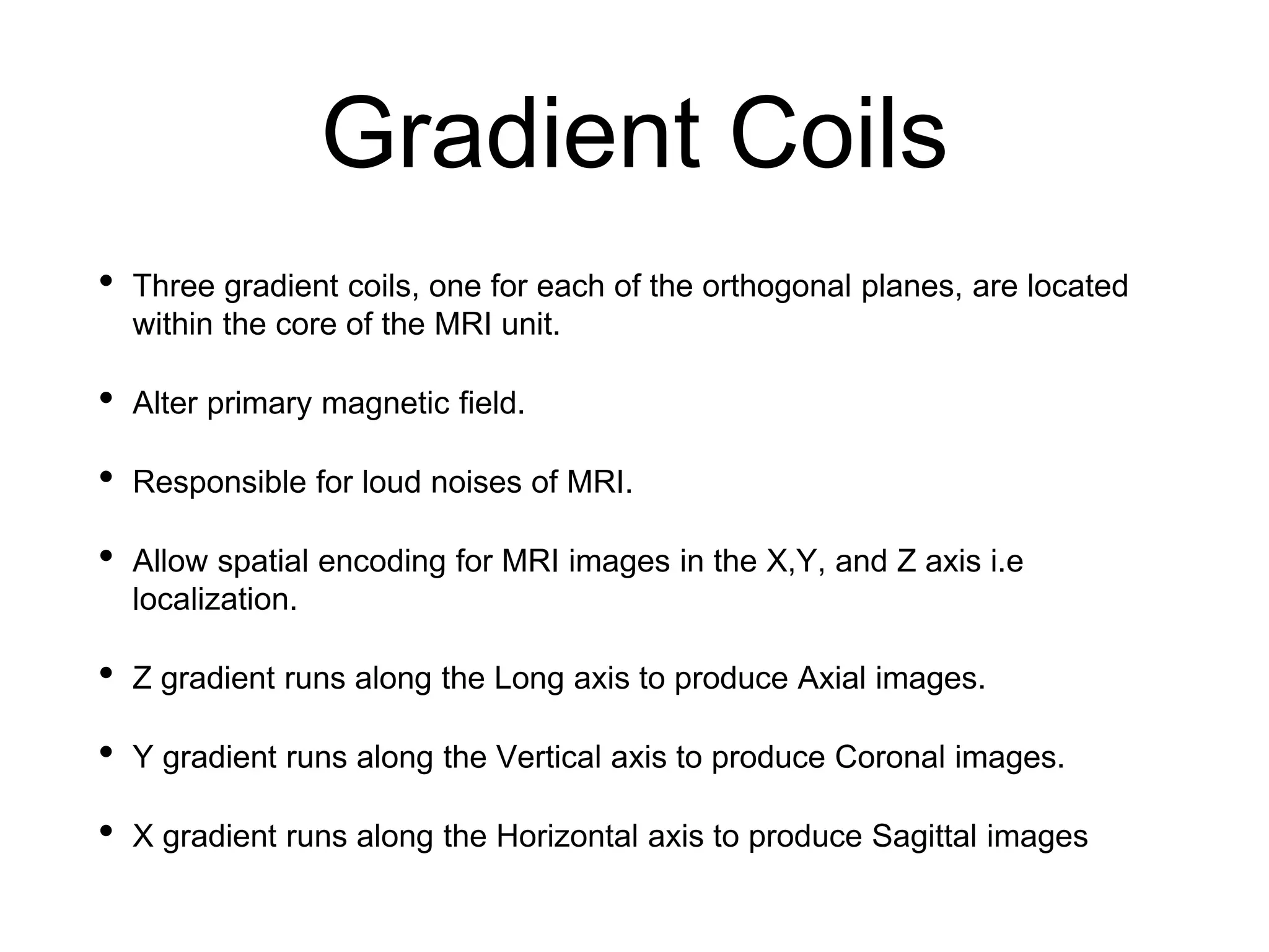 Principles of MRI | PPTX