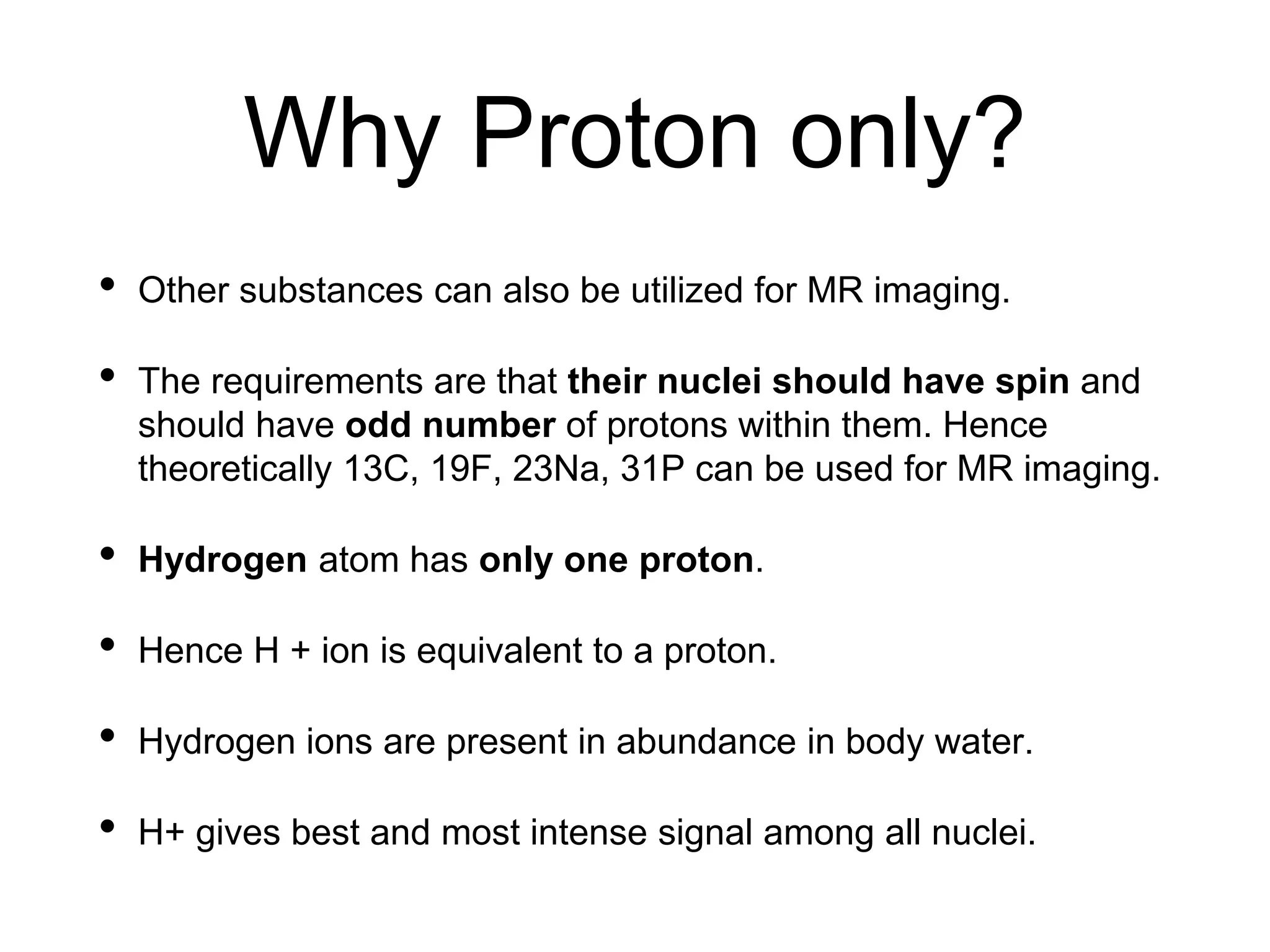 Principles of MRI | PPTX