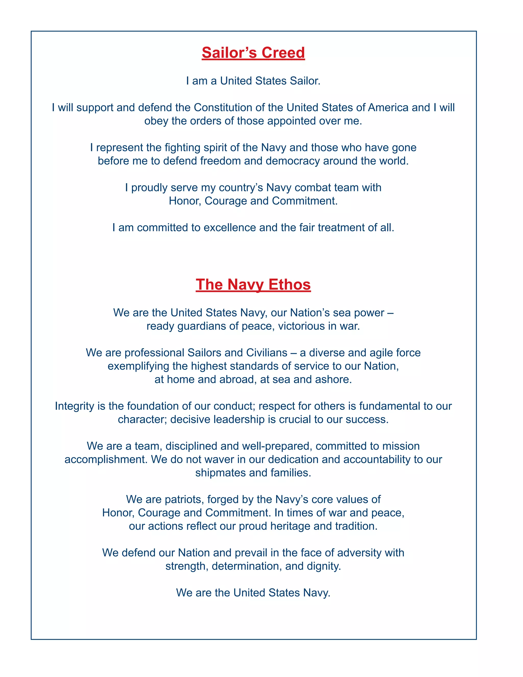 Principles of Naval Leadership NLPG FY12 | PDF