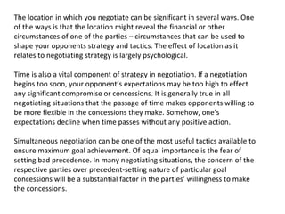 Principles of negotiation | PPT