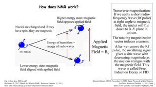 A presentation on Principles of NMR imaging system | PPTX