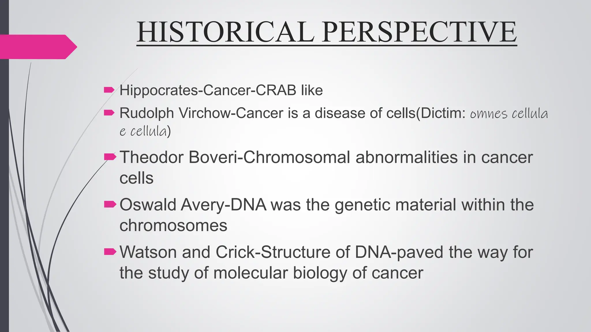 PRINCIPLES OF ONCOLOGY FROM BAILEY AND LOVE | PPTX