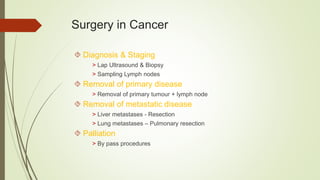 Principles of oncology | PPTX