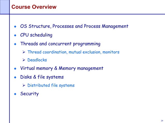 Principles of operating system | PPTX