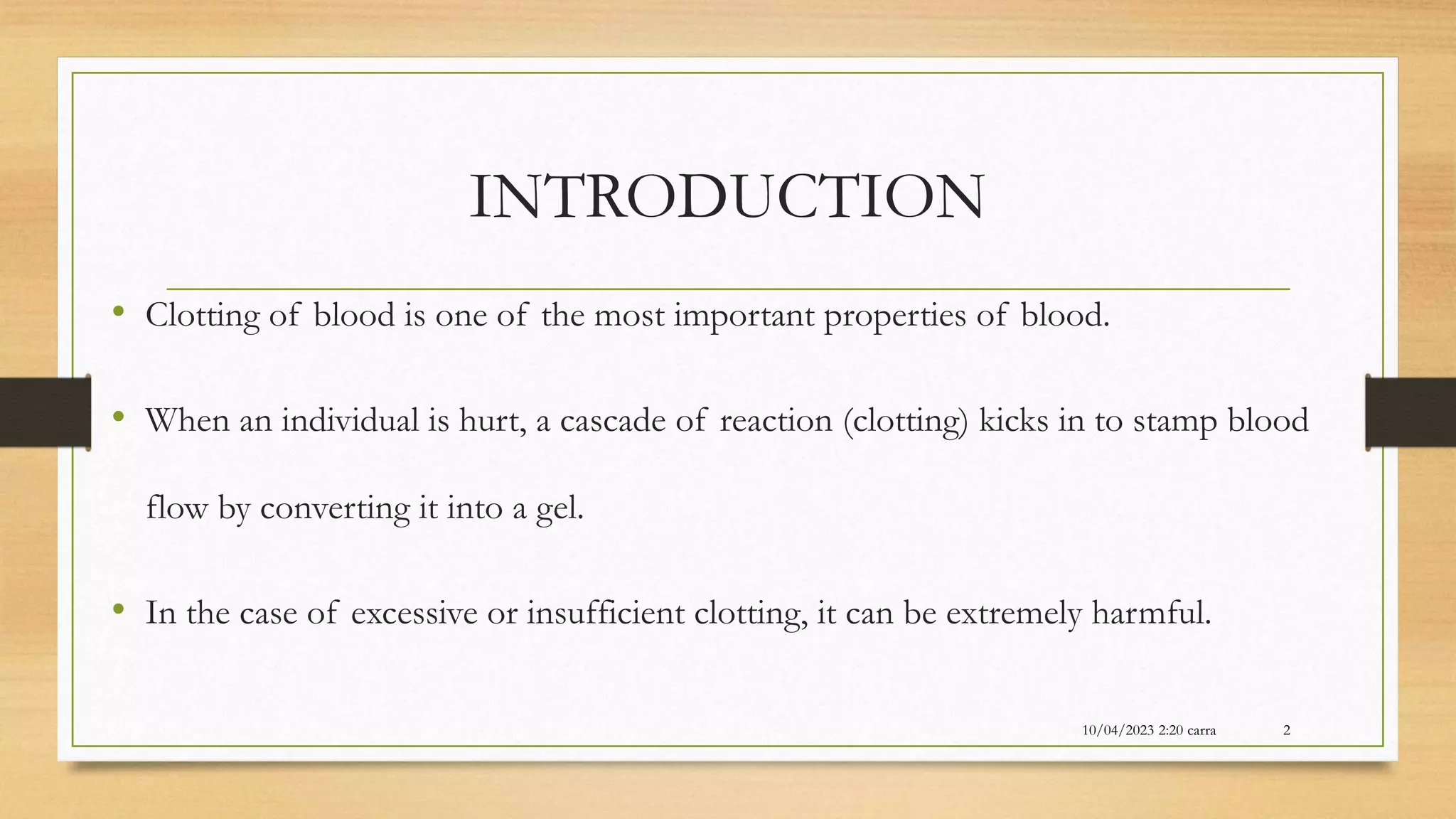 PRINCIPLES OF OPERATIONOF THE AUTOMATED COAGULATION ANALZER.pptx