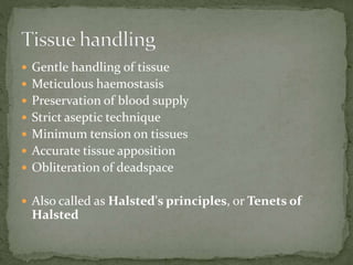 Principles of oral surgery | PPTX