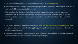 Principles of oral surgery | PPTX