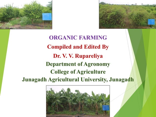 Principles of organic farming Practical .ppt | Agriculture | Industries