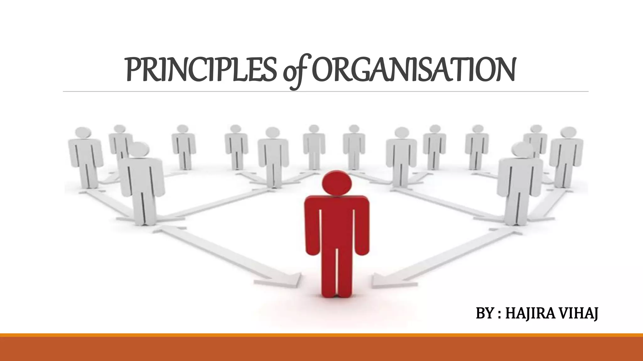 Principles of organisation | PPTX