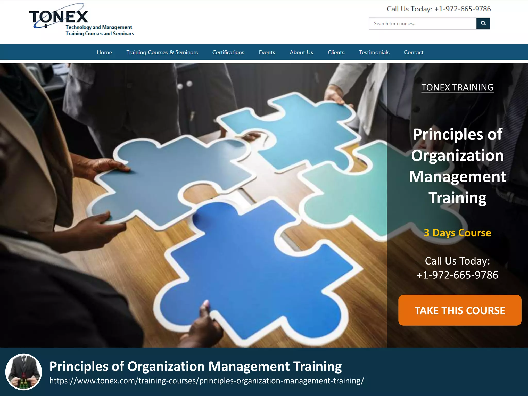 Principles of Organization Management Training | PPT
