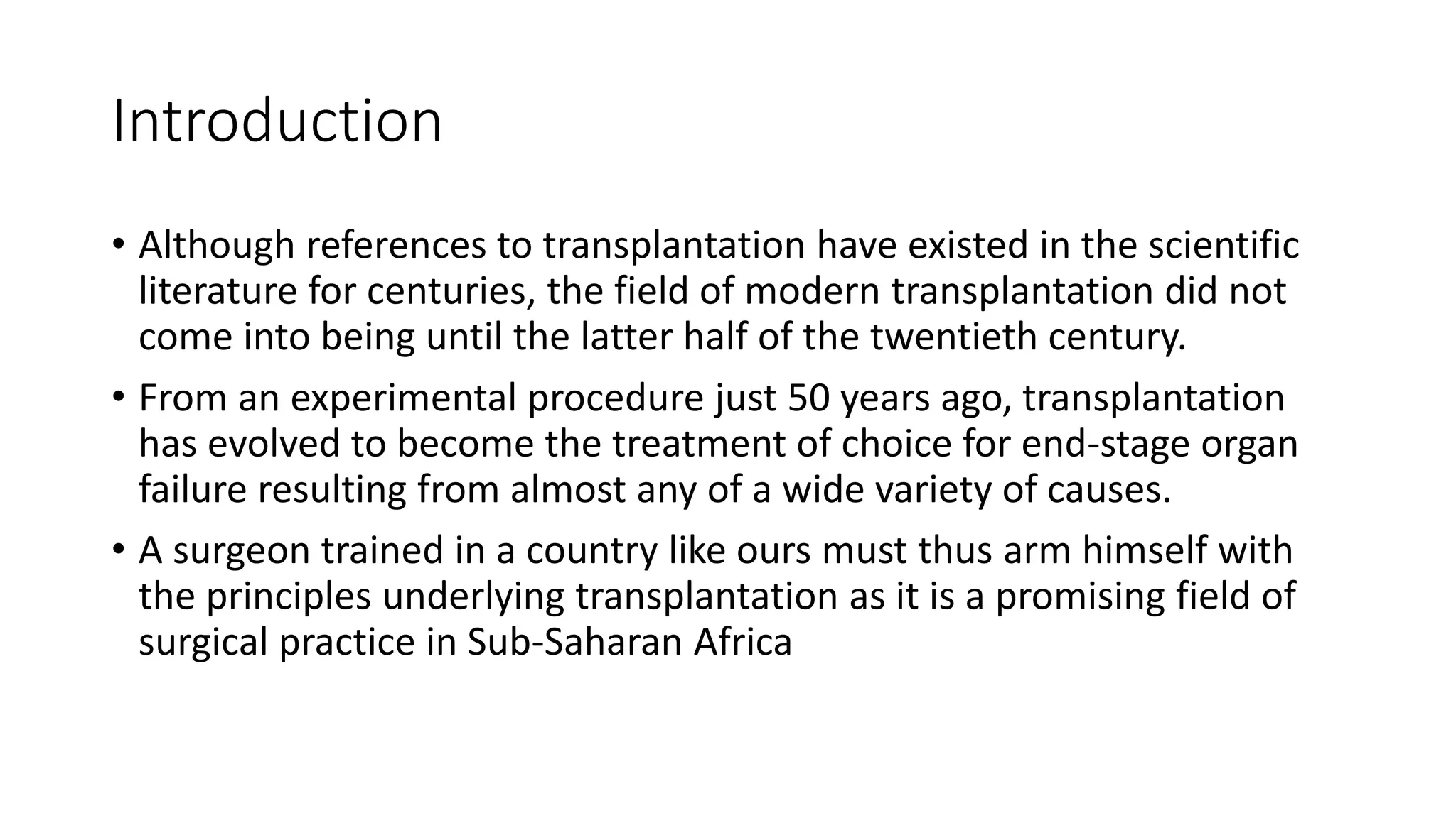 PRINCIPLES OF ORGAN TRANSPLANTATION 2003.ppt