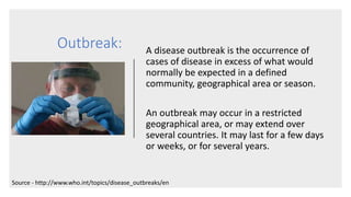 Principles of outbreak investigation | PPTX