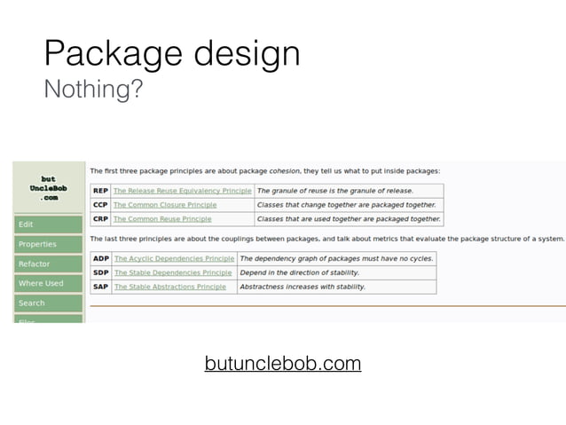 Principles of Package Design (PHPCon Poland 2015) | PDF