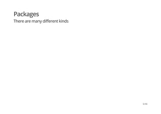 Principles of Package Design FOSDEM 2015 | PDF
