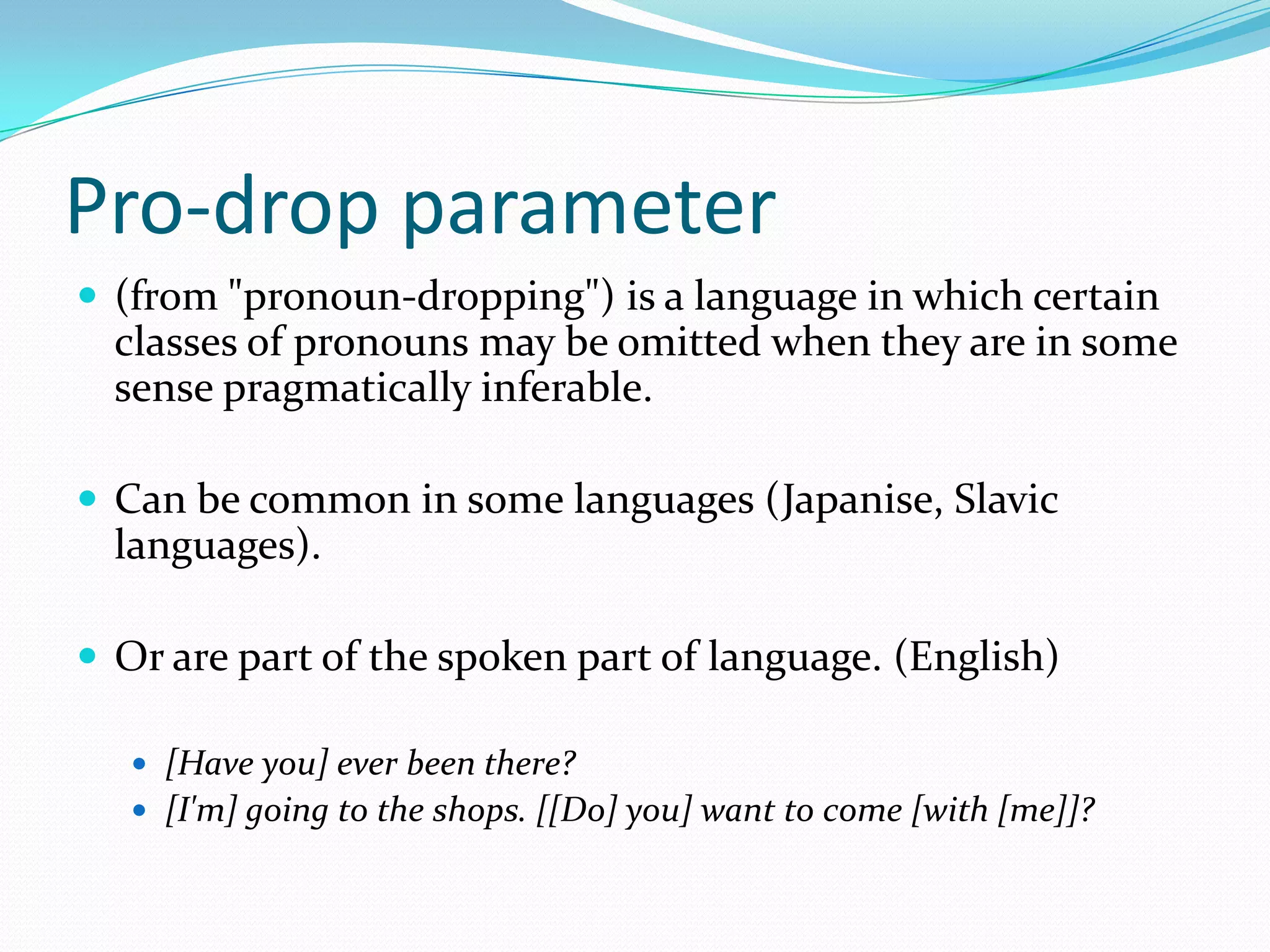Principles of parameters | PPTX