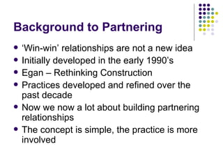 Principles of partnering presentation rev1 | PPT