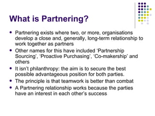 Principles of partnering presentation rev1 | PPT