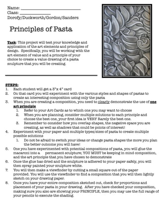 Principles ofpasta | PDF