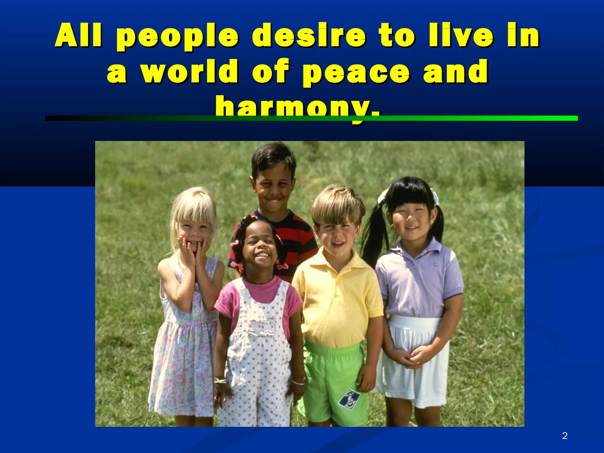 Principles of peacebuilding to lecture | PPT