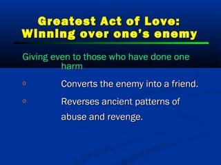 Principles of peacebuilding to lecture | PPT