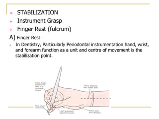 Principles of periodontal instrumentation | PPT