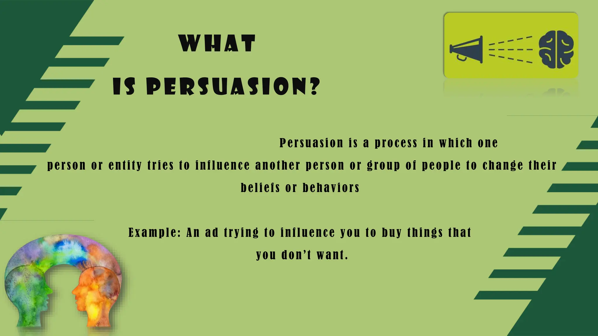 Principles of Persuasion - The theory and power of Mind | PPT