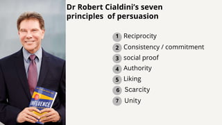 The seven principles of persuasion by Dr. Robert Cialdini | PPTX