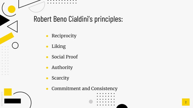 THE SIX PRINCIPLES OF PERSUASION | PPTX