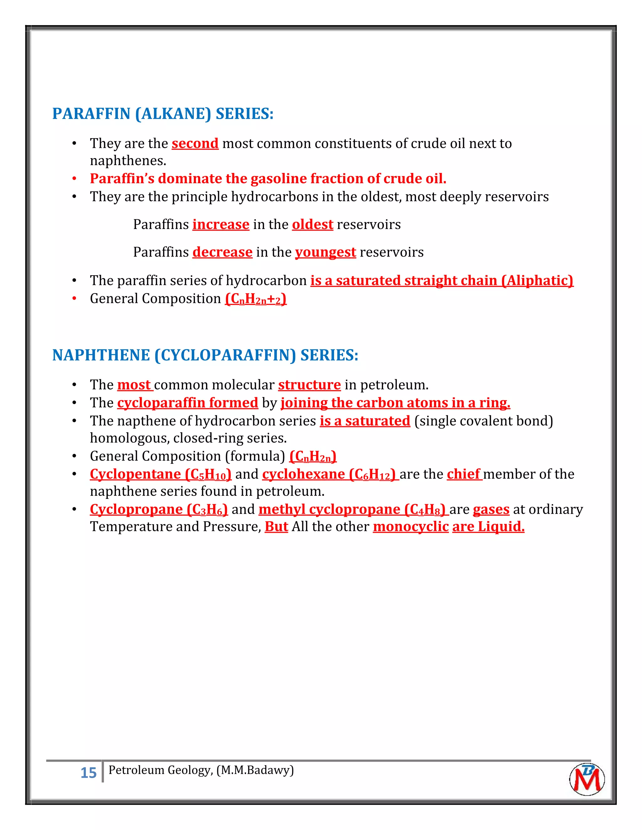Principles of petroleum geology m.m.badawy | PDF