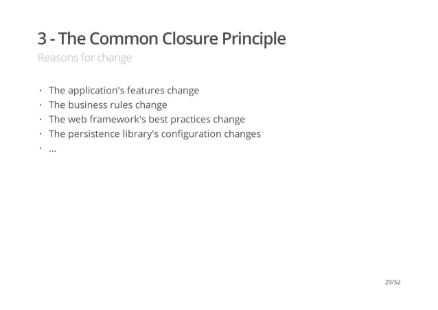Principles of PHP Package Design - DomCode, first monthly meeting | PPT